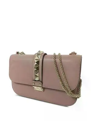 Valentino Garavani Glam Lock Shoulder Bag - Pink