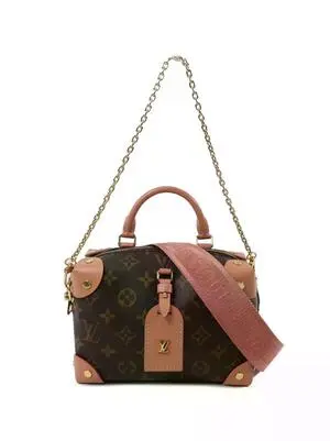 LOUIS VUITTON Monogram Canvas Petite Malle Souple Mini Bag