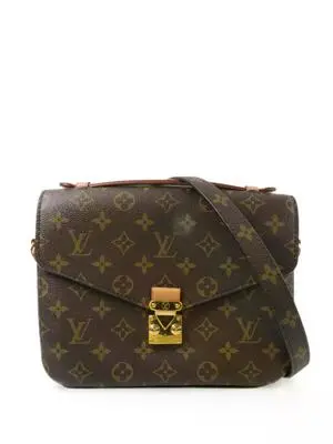 LOUIS VUITTON Mm Pochette Metis Monogram Shoulder Bag - Brown