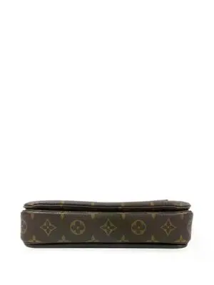 LOUIS VUITTON Monogram Pochette Metis Shoulder Bag - Brown