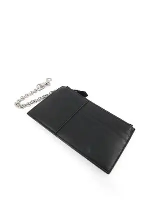 Bottega Veneta Chain-link Leather Clutch Bag