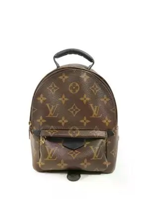 LOUIS VUITTON Mini Palm Springs Monogram Backpack - Brown