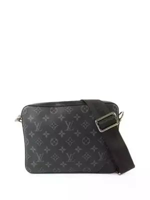 LOUIS VUITTON Monogram Eclipse Trio Messenger Bag - Black