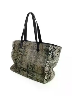 Marc Jacobs Snake-print Leather Tote Bag