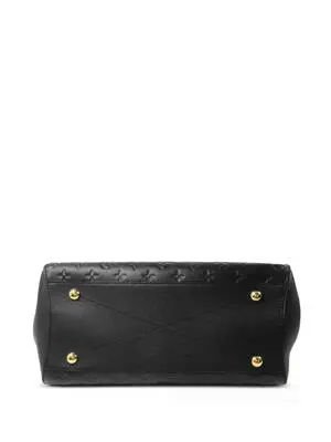 LOUIS VUITTON Empreinte Montaigne Gm Monogram Handbag - Black