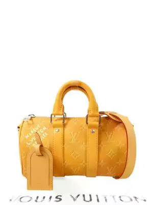 LOUIS VUITTON 25 Keepall Bandoulière Tote Bag - Yellow