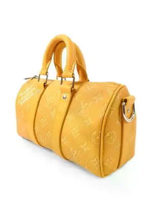 LOUIS VUITTON Keepall Bandoulière 25 Tote Bag - Yellow