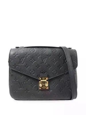LOUIS VUITTON Metis Monogram Cross Body Bag - Black