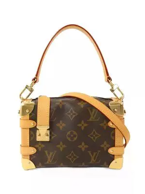 LOUIS VUITTON Monogram Side Trunk Tote Bag - Brown