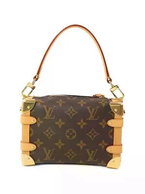 LOUIS VUITTON Monogram Side Trunk Tote Bag - Brown