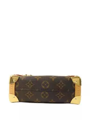 LOUIS VUITTON Monogram Side Trunk Tote Bag - Brown