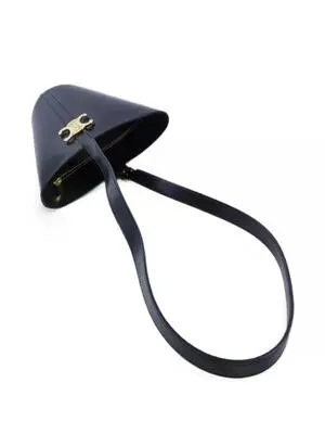 Celine Triomphe Plaque Bucket Bag
