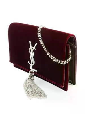 Saint Laurent Tassel Chain Shoulder Bag