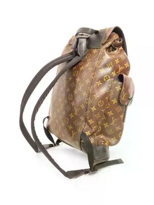 LOUIS VUITTON Mm Christopher Monogram Macassar Backpack
