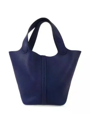 Hermès Picotin Lock Pm Mini Bag - Blue