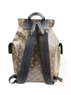 LOUIS VUITTON Monogram Macassar Christopher Backpack