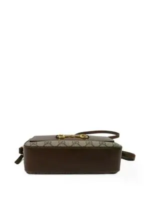 Gucci Small Horsebit 1955 Gg Supreme Shoulder Bag
