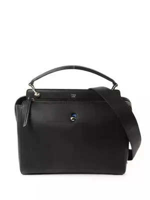 Fendi Dotcom Shoulder Bag - Black