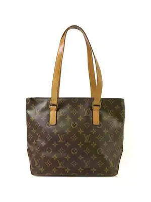 LOUIS VUITTON Monogram Canvas Tote Bag - Brown