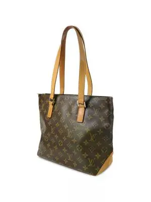 LOUIS VUITTON Monogram Canvas Tote Bag - Brown