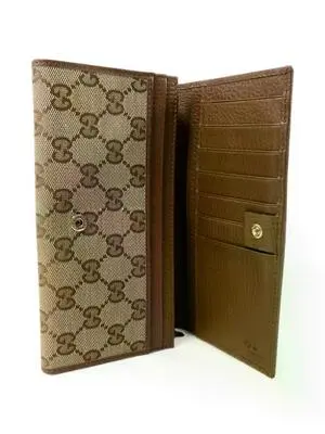 Gucci Gg Supreme Long Wallet