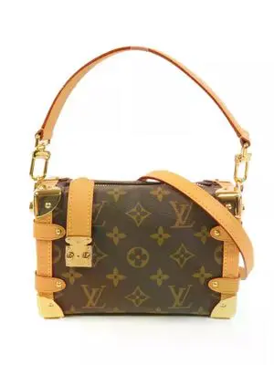 LOUIS VUITTON Pm Side Trunk Two-way Handbag - Brown