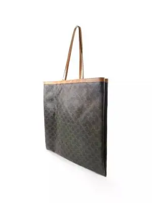 Celine Large Macadam-pattern Shoulder Bag
