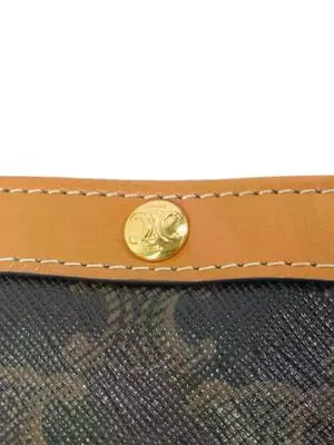 Celine Large Macadam Patterned Shoulder Bag