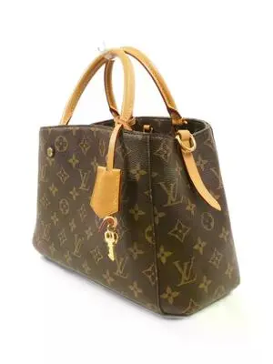 LOUIS VUITTON Bb Montaigne Monogram-canvas Tote Bag