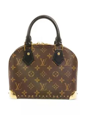 LOUIS VUITTON Monogram Alma Bb Shoulder Bag - Brown