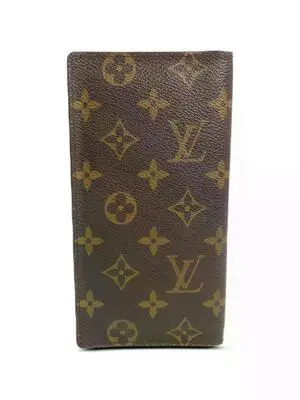 LOUIS VUITTON Monogram-pattern Wallet - Brown