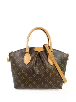 LOUIS VUITTON Monogram Tote Bag - Brown