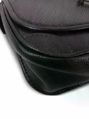 LOUIS VUITTON Epi Leather Shoulder Bag - Black