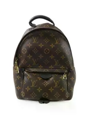 LOUIS VUITTON Pm Palm Springs Monogram-pattern Backpack