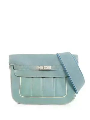 Hermès Berline 28 Shoulder Bag - Blue