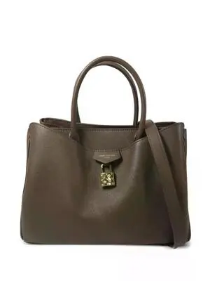 LOUIS VUITTON Louis Vuitton PM Vendome Leather Shoulder Bag Grey