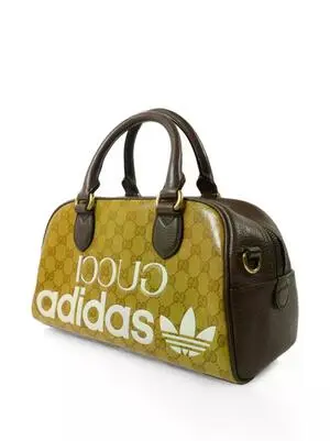 Gucci Gg Supreme Canvas Shoulder Bag - Yellow
