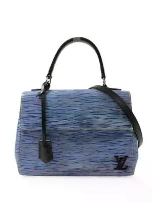 LOUIS VUITTON Cluny Bb Epi Tote Bag - Blue