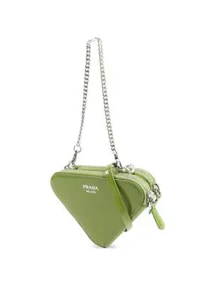 Prada Mini Shoulder Bag - Green