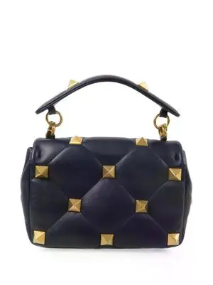 Valentino Garavani Roman Stud Satchel Bag - Blue