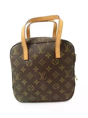 LOUIS VUITTON Spontini Monogram Shoulder Bag - Brown