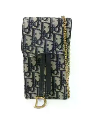 Dior Saddle Oblique Shoulder Bag - Blue