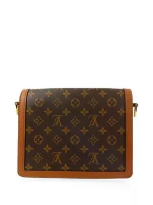 LOUIS VUITTON Dauphine Mm Monogram Reverse Shoulder Bag
