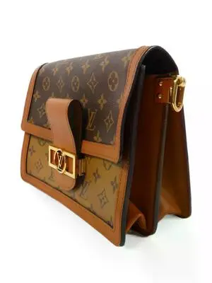 LOUIS VUITTON Dauphine Mm Monogram Reverse Shoulder Bag