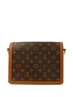LOUIS VUITTON Dauphine Mm Monogram Reverse Shoulder Bag