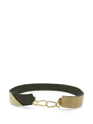 Loewe Leather Shoulder Strap - Green