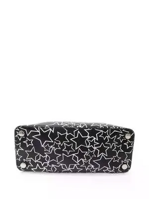 Michael Kors Small Emmy Dome Satchel Tote Bag With Star Print