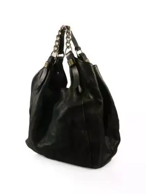 Givenchy Logo-detail Chain-link Shoulder Bag - Black
