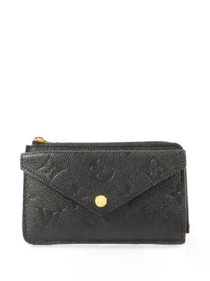 LOUIS VUITTON Recto Verso Monogram Empreinte Card Holder - Black
