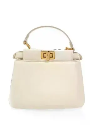 Fendi Peekaboo Tote Bag - Neutrals